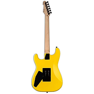 ESP LTD George Lynch GL-200MT Electric Guitar, Yellow with Tiger Graphic