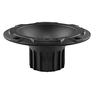 DS18 PRO-HT1 Twist on Slim Profile Exit Horn ABS/PC Plastic Waveguide for Drivers with 1" Throat, 1.77" Depth, 4.5" Diameter - Short Exit Horn Wave Guide for Compression Drivers