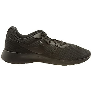 Nike Womens Tanjun Black/Black-Barely Volt 9