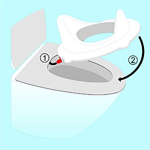 Little Princess Style! Toilet seat Reducer