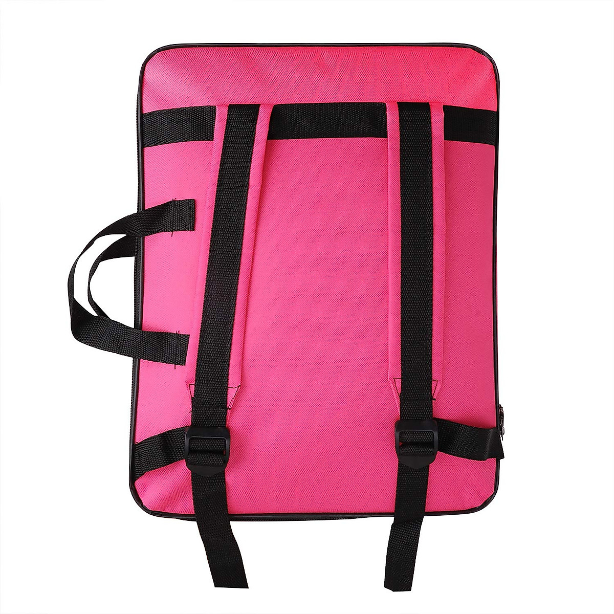 JIAHG Water-Resistant Art Portfolio Carry Bag A3 Art Work Portfolio Tote Drawing Board Bag Portable Painting Sketch Pad Storage Bag Professional Art Organizer for Palette Paints Brushes