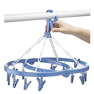 Whitmor Clip and Drip Hanger with 16 Clips