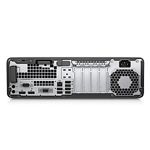 HP EliteDesk 800 G3 Small Form Factor PC, Intel Core Quad i5 6500 up to 3.6 GHz, 8GB DDR4, 2TB+256GB SSD, WiFi, VGA, DP, Win 10 Pro 64-Multi-Language Support English/Spanish/French(Renewed)