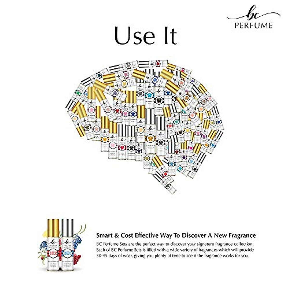 BIOCURA BC Perfume 258 Inspired by Ariana Cloud For Women Replica Fragrance Body Oil Dupes Alcohol-Free Grande Sample Travel Size Concentrated Long Lasting Roll-On 0.3 Fl Oz/10ml