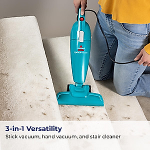 Bissell Featherweight Stick Lightweight Bagless Vacuum With Crevice Tool, 2033, One Size Fits All, Blue
