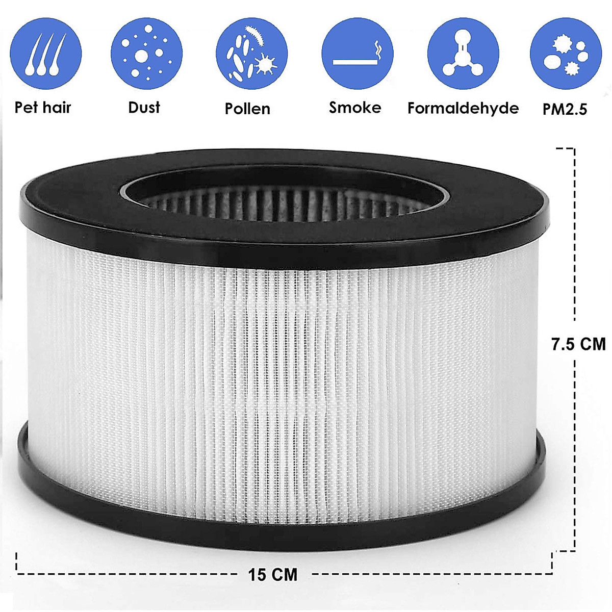 JINPUS Air Purifier H13 True HEPA Filter