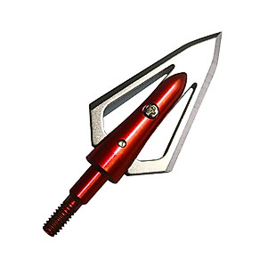 NC Hunting Arrowhead Cutting Blade Archery Broadhead Traditional Crossbow Compound Bow Arrowhead (red)