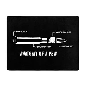 The Anatomy of A Pew Carpet 63x48 inches Furniture Bedroom Decor Area Rug