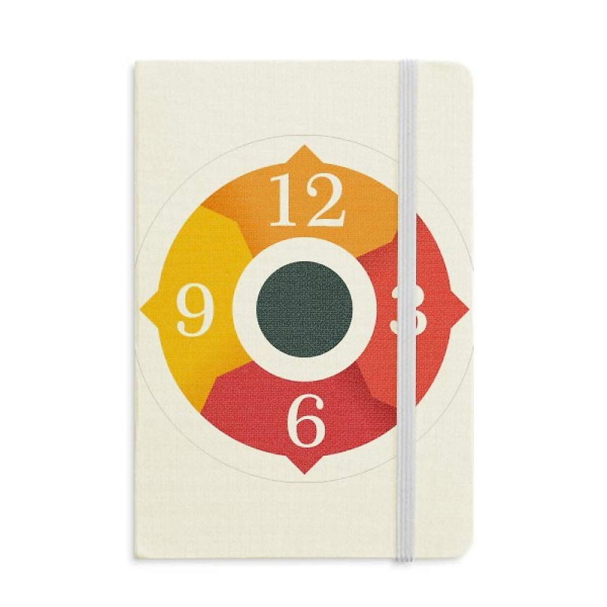 Digital Average Distribution Dial Notebook Official Fabric Hard Cover Classic Journal Diary