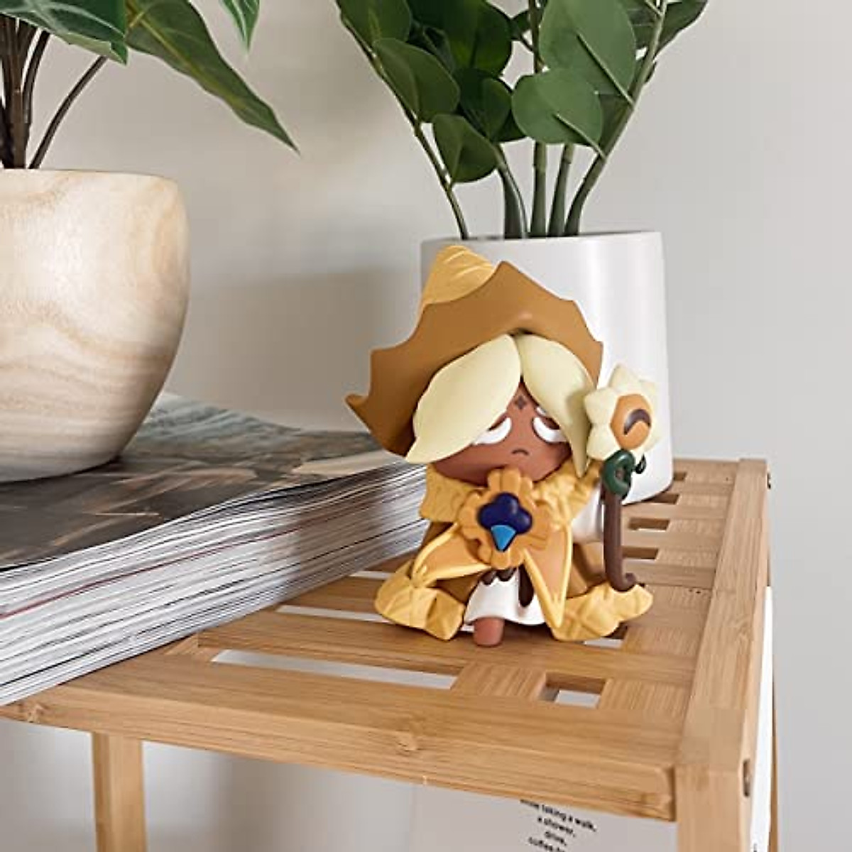 Youtooz Pure Vanilla Cookie Vinyl Figure, 4.5" Adorable Official Pure Vanilla Cookie Figurine from Mobile Game Cookie Run: Kingdom - Youtooz Cookie Run Kingdom Collection