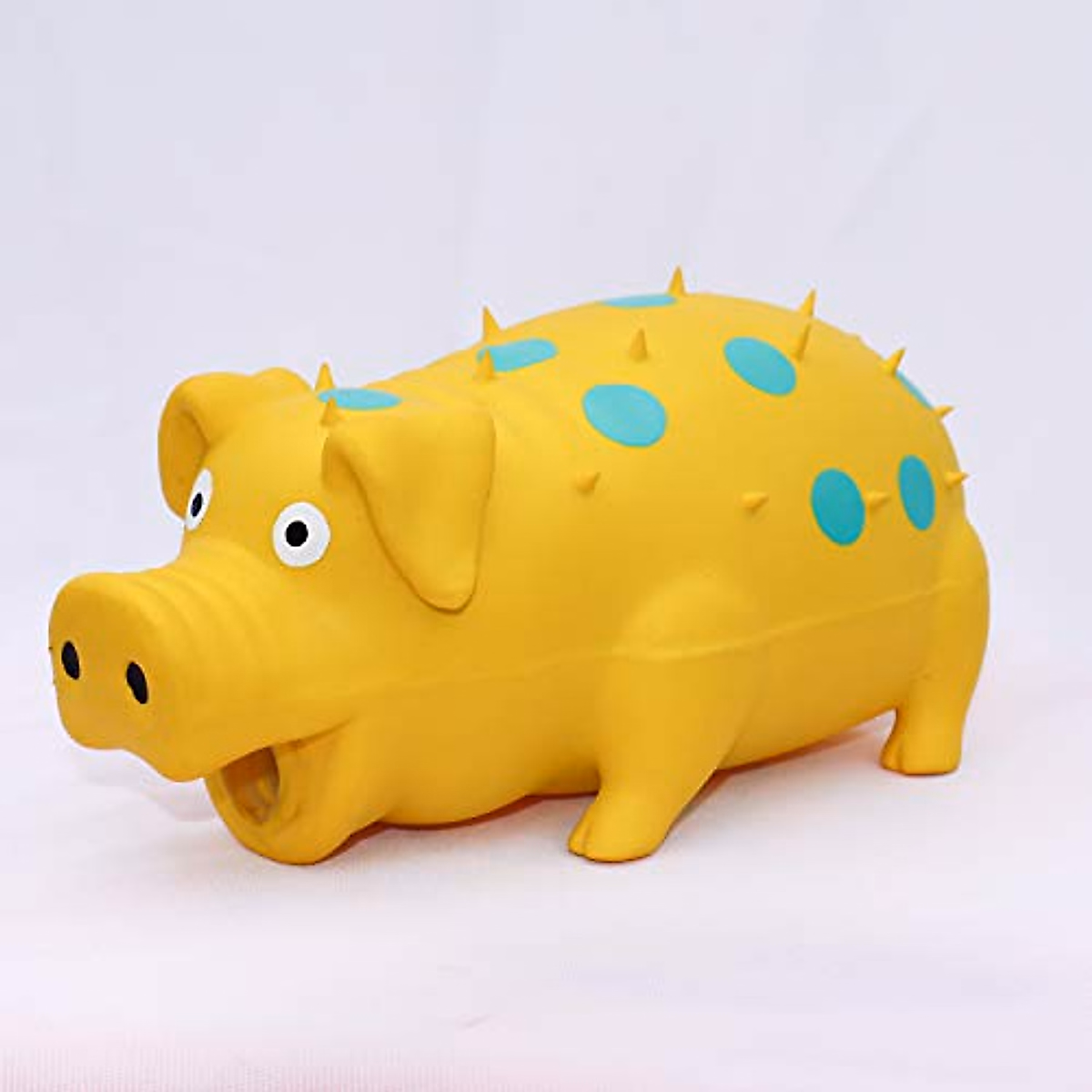 VIMIGOO Latex Grunting Pig Dog Toy, 8'', Environmentally Friendly, Healthy Chew Toy for Small, Medium, Large Dogs