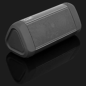 Cambridge Soundworks OontZ Angle 3 Ultra Waterproof 5.0 Bluetooth Speaker, 14 Watts, Hi-Quality Sound & Bass, 100 Ft Wireless Range, Bluetooth Speakers (Black)