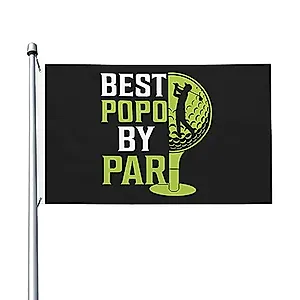 IMEEGIEN Best Popo By Par Flag 3x5 Ft Double-Sided Outdoor Decoration Banner Durable Home Yard Flags Polyester Welcome Flag