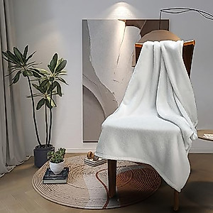 Polka Dots Throw Blanket for Couch,Titmouse Birds Pastel Friendship,Plush Fuzzy Cozy Soft Blankets and Throws for Sofa,Blue Grey Dust 50x60 Inches