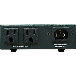 Synaccess netBooter NP-02B Remote Switched PDU with 2 Power Outlets, 120V/13A. Control via Web, telnet, or USB