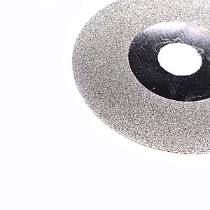 4 inch Double Side Diamond Grinding Wheel Cut Off Wheel Abrasive Wheel Flat Lap Disc 150 Grit for Grinding Glass Stone Ceramics