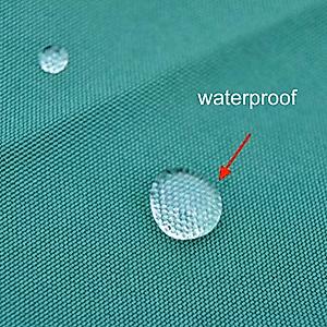 PARASOL HFDIG Outdoor Umbrella, Large Sun Umbrella, Garden Umbrella, Polyester Cloth Umbrella Cloth | Wooden/Rust-Proof Iron Umbrella Pole | Radius 62CM | Without Base