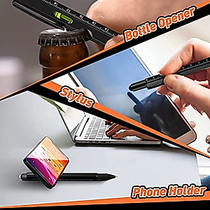 9 in 1 Multitool Pen, Stocking Stuffers Gifts Unique Christmas Birthday Multi Tool Pen for Men Dad Husband Who Have Everything, Cool Gadgets Pocket Multi Tool