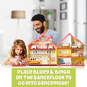Bluey Ultimate Lights & Sounds Playhouse & Toy Box, 2.5-3 inch Figures | Amazon Exclusive
