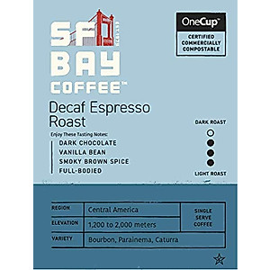 San Francisco Bay Whole Bean Coffee - DECAF Espresso Roast (2lb Bag), Dark Roast