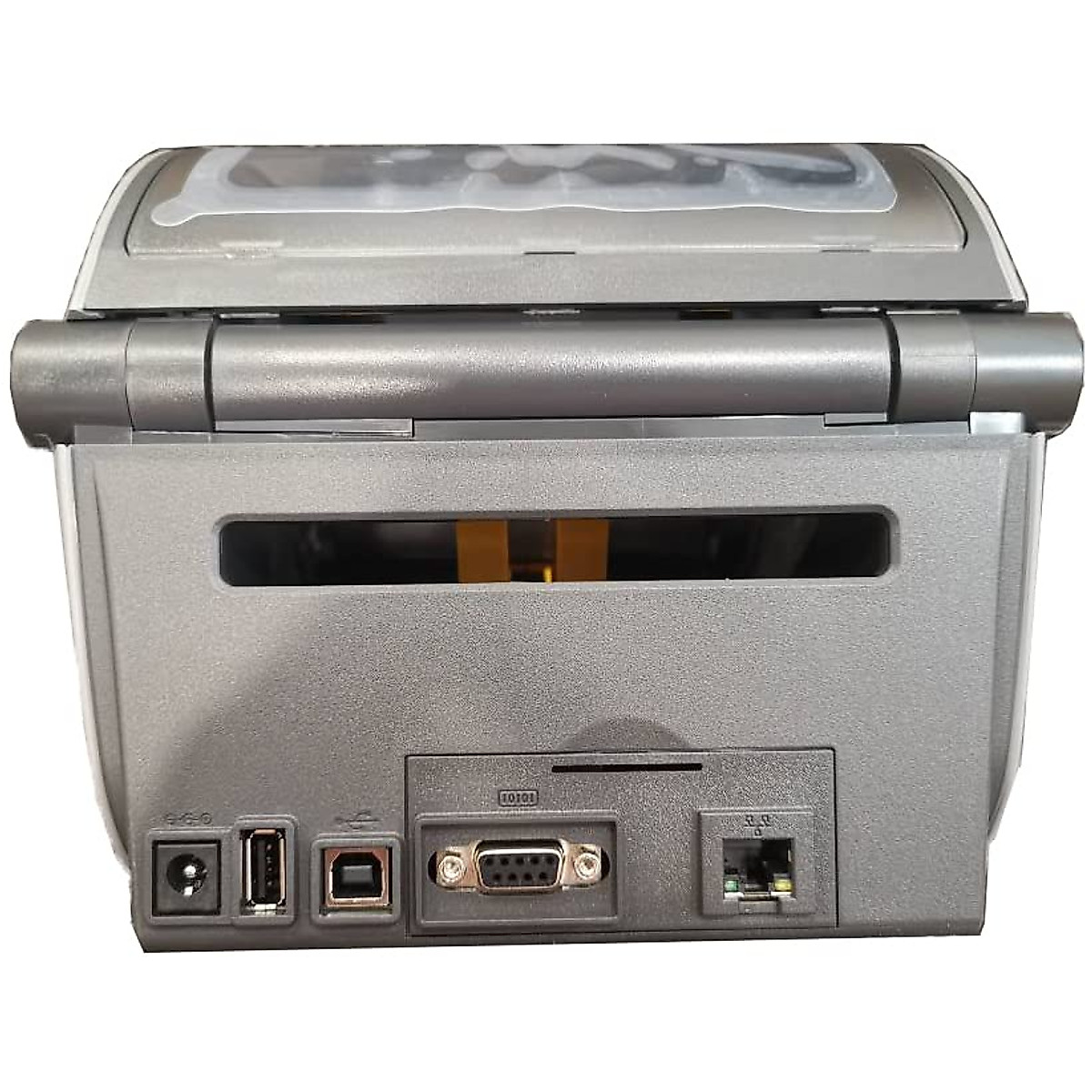 Ybpitt Zebra ZD621 300 DPI Thermal Transfer Desktop and Direct Thermal Printer with Tear Bar, USB, Bluetooth 4.1, Serial, Ethernet Connectivity - 6 IPS, 4.27 Print Width - ZD621T JTTANDS, Gray