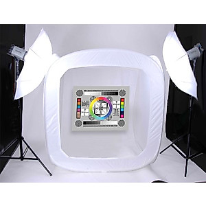 DGK Color Tools High Resolution 8.5x11" Chrome SD Professional Lens Test Chart, 3-Pack