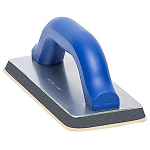 MARSHALLTOWN Tile Grouter’s Float, 9 x 4 inches, Plastic Handle, Pure Gum Rubber, Made in the USA, 43
