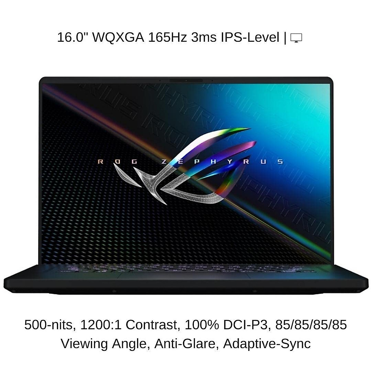 HIDevolution ASUS ROG Zephyrus M16 GU603ZW 16" WQXGA 165Hz, 1.8 GHz i9-12900H, RTX 3070 Ti, 24 GB 4800MHz RAM, 2 TB PCIe SSD