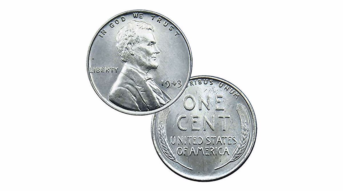 1943 U.S. Lincoln Steel Cent - Rare Wartime Coin Collectible