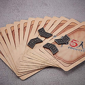 Sumind 40 Pieces Metal MTG Counters Magic Gathering Counters Magic Counter Tokens Bulk Antique Silver MTG Buff Counters for CCG MTG Magic The Gathering