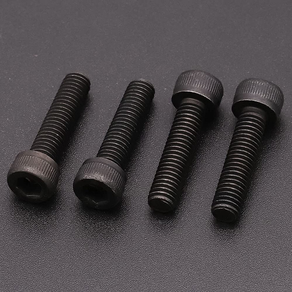 1/4-20 x 1-3/4 inch (20 Pack) Socket Head Cap Screws 12.9 Grade Alloy Steel, Partial Thread, Black Oxide Finish
