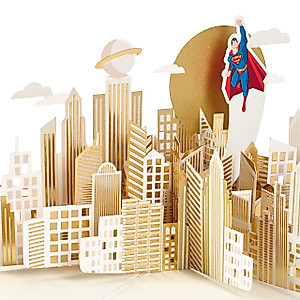 Hallmark Signature Paper Wonder Pop Up Father's Day Card for Him (Superman)