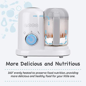 QOOC 4-in-1 Mini Baby Food Maker