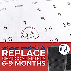 4-Pack Air Filter Factory Replacement For Honeywell HHT-011 Air Purifier Charcoal Carbon Fiber Media Pre-Filters