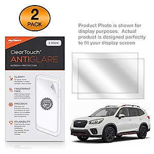 BoxWave Screen Protector Compatible with Subaru 2019 Forester (6.5 in) - ClearTouch Anti-Glare (2-Pack), Anti-Fingerprint Matte Film Skin for Subaru 2019 Forester (6.5 in)