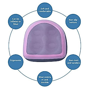 Hot Tub Seat, Inflatable Hot Tub Booster with Suction Cup and Mesh, Inflatable and Water-Filled Dual Purpose Massage Spa Seats for Inflatable Hot Tub, Hot Tub Booster Seat for Adults