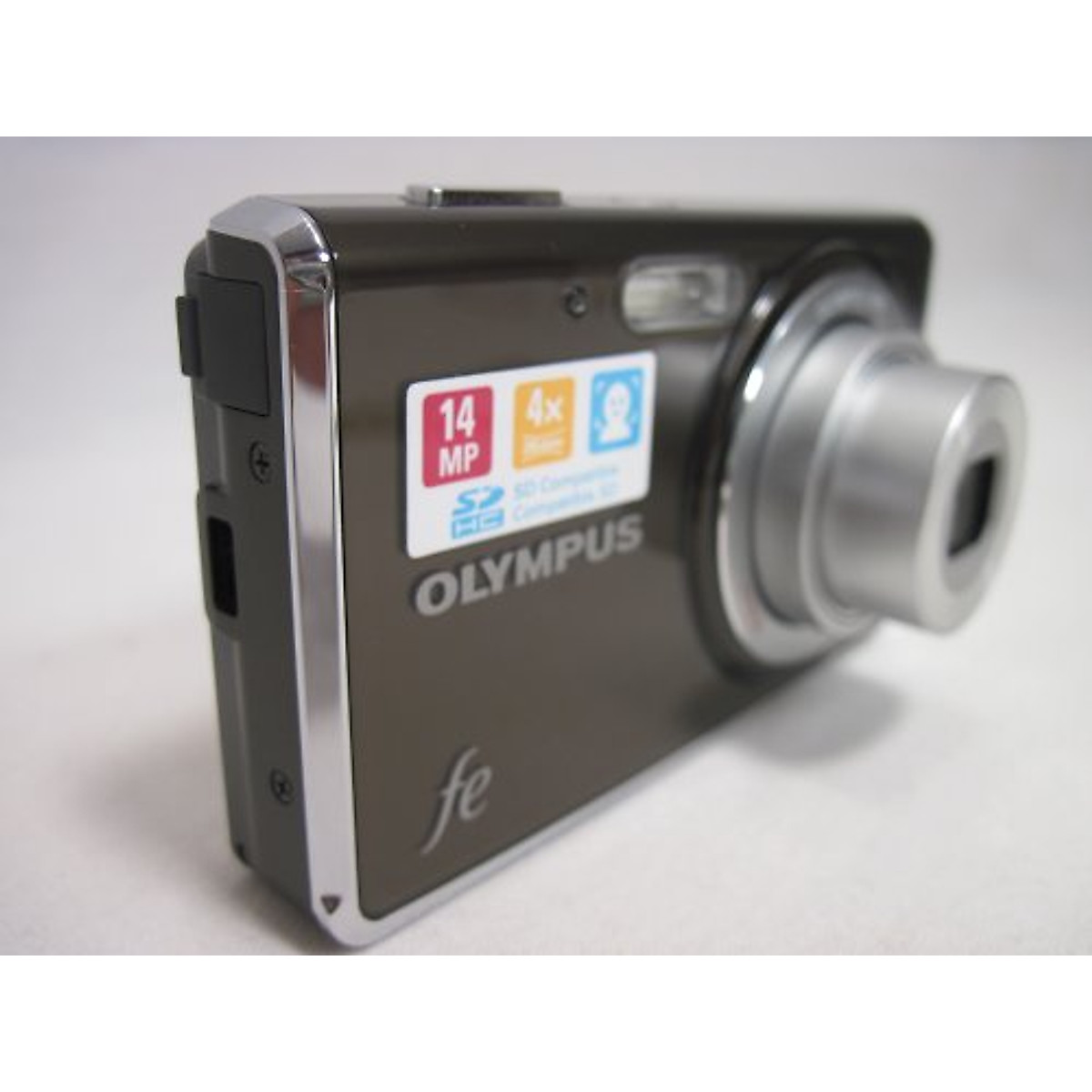 Olympus FE-4020 Digital Camera Gray, 14MP, 4X Wide