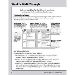 A Word a Day, Grade 2 Teacher Edition