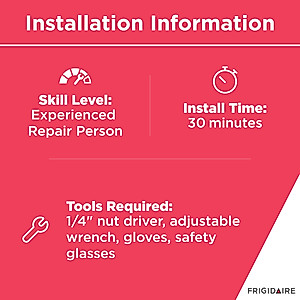 Frigidaire IM116000 Ice Maker Assembly Kit for Refrigerators, White
