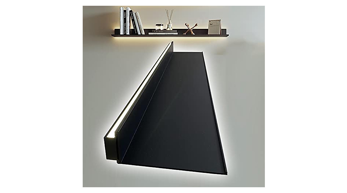 Illuminated Floating Shelf | Wall Mounted LED Display Shelf