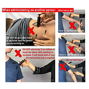 Trigger Point Stimulator Tool - Electric Current Sensation with No Needles No Battery