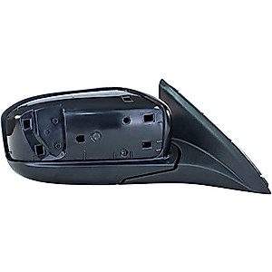 Passenger Side Mirror for Honda Accord LX/EX/SE Models 4door sedan (2003 2004 2005 2006 2007) Manual Folding Power Adjusting Non-Heated Right Side Rear View Outside Door Mirror Replacement - HO1321152