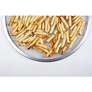 Norjac Pizza Baking Screen, 14 Inch, 2 Pack, Seamless, Restaurant-Grade Aluminum.