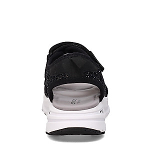 Easy Spirit Women's MAISON3 Sport Sandal, Black, 10