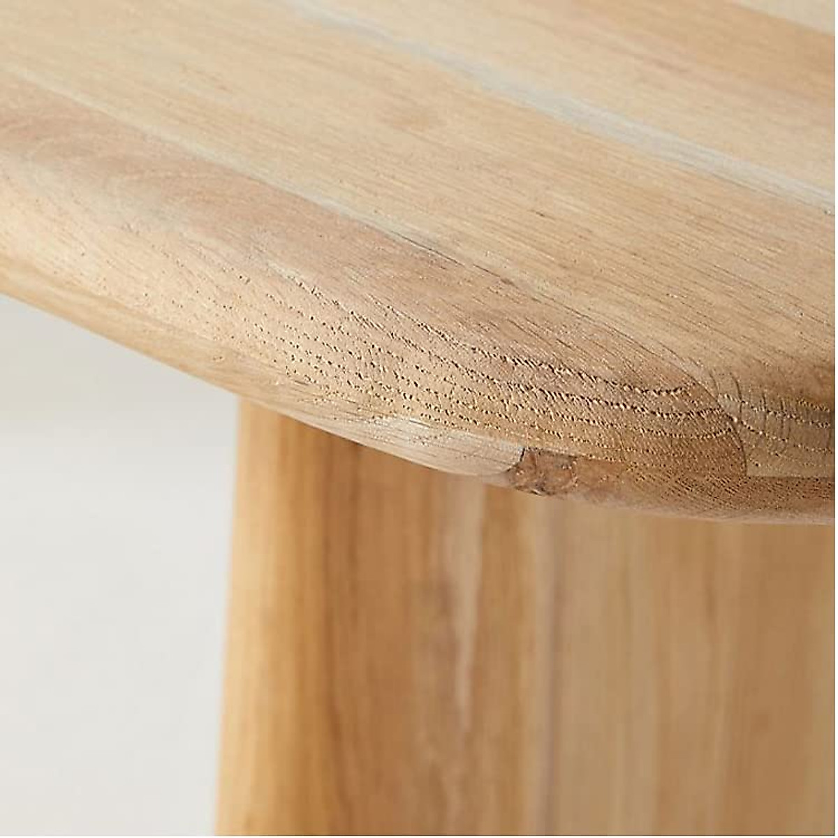 SUSUO Retangle Dining Table, 70.9" L x 31.5" W Mid-Century Modern Double Pedestal Table Leisure Coffee Table Rectangular for Dining Room Kitchen, Farmhouse Solid Wood Furniture