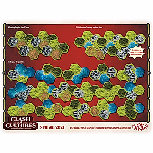 Clash of Cultures: Monumental Edition | Board Game WizKids - New Edition