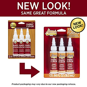 Aleene's Fabric Fusion Glue, 3-Pack