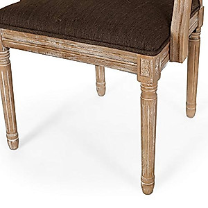 Christopher Knight Home Ayers Dining Set, Brown