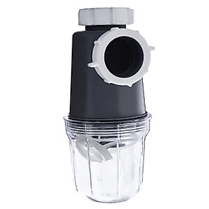 Quick Clean Sink Trap - Industrial - 1 1/2" & 1 1/4" P-Trap Replacement Upgrade | Jewelry Catcher | DIY Unclog Your Drain | No Tools Required | Bathroom/Salon Hair Catcher | Solution for Service Calls