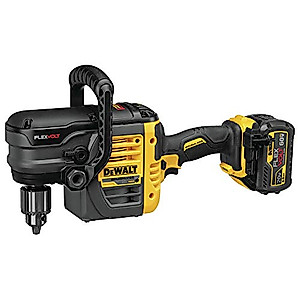 DEWALT FLEXVOLT 60V MAX* Right Angle Drill Kit, Stud/Joist, 1/2-Inch, 1 Battery (DCD460T1)